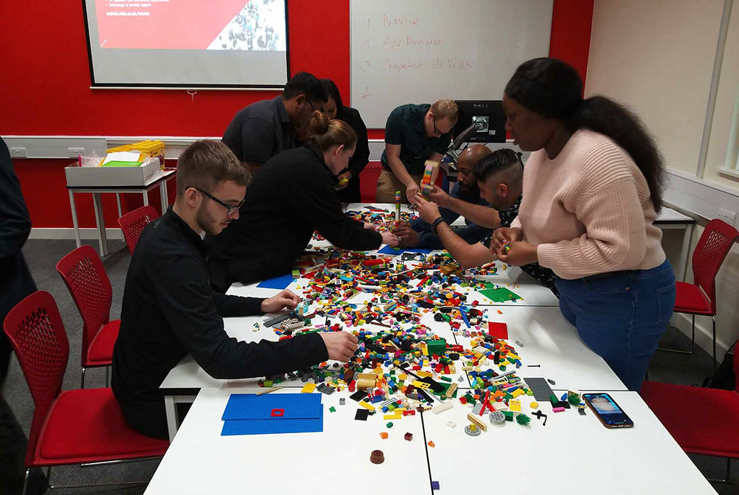 Librarian helps students with unique Lego® workshops | Middlesex University